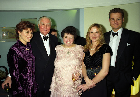 Lord Rothermere His Children Daughter Inlaw Editorial Stock Photo ...