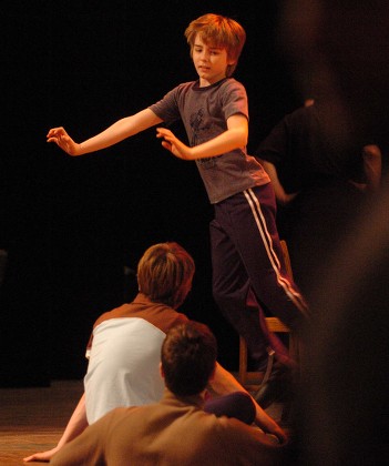 Rehearsals Billy Elliot Musical Victoria Palace Editorial Stock Photo ...