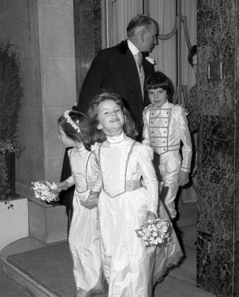 Wedding Hon John Fermorhesketh Anna Wallace Foto de stock de contenido ...