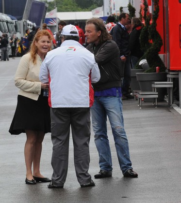 British Grand Prix Silverstone Sarah Ferguson Editorial Stock Photo ...