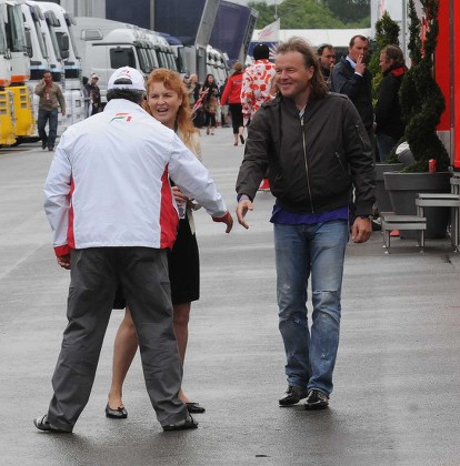 British Grand Prix Silverstone Sarah Ferguson Editorial Stock Photo ...