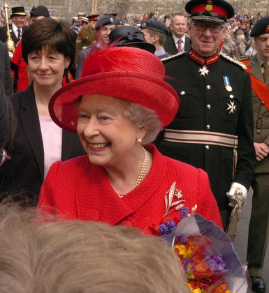 Hrh Queen Elizabeth Ii Celebrates Her Editorial Stock Photo - Stock ...