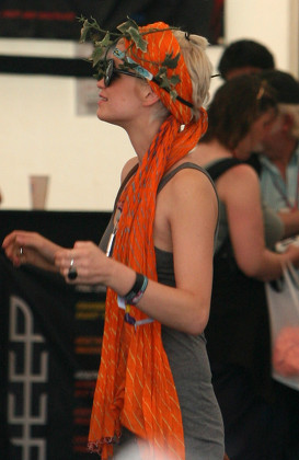 Glastonbury Festival Backstage Hospitality Area Pixie Editorial Stock ...