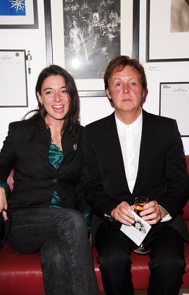 Paul Mccartney His Daughter Mary Posing Editorial Stock Photo - Stock ...