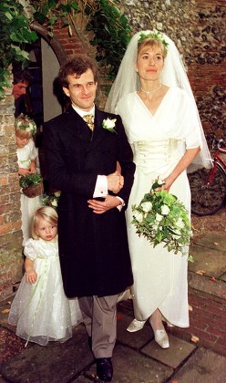 Wedding Edward Bonham Carter Victoria Studd Editorial Stock Photo ...