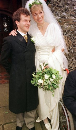 Wedding Edward Bonham Carter Victoria Studd Editorial Stock Photo ...