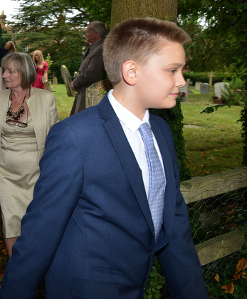 Euan Blair Greets His Father Mother Editorial Stock Photo - Stock Image ...