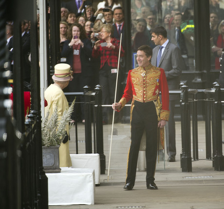 Queen Prince Phillip Duke Edinburgh Arrive Editorial Stock Photo ...