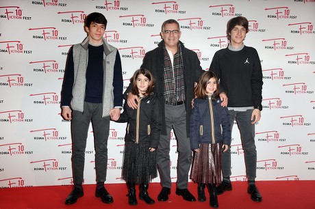 Director Luca Manfredi His Sons Francesco Editorial Stock Photo - Stock ...