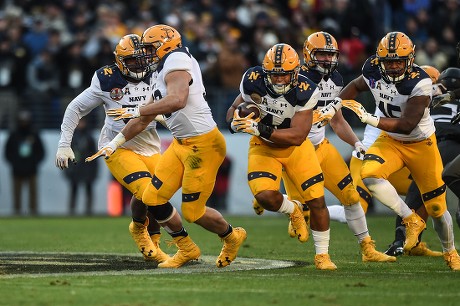 Navy Midshipmen Cornerback Elijah Merchant 14 Editorial Stock Photo ...