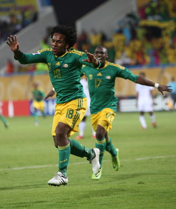 South Africas Kermit Erasmus L Celebrates Editorial Stock Photo - Stock ...