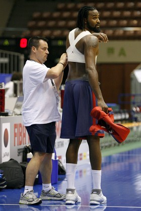 Frances Ronny Turiaf Gets Tappedup By Editorial Stock Photo - Stock ...