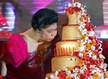 Former Philippine First Lady Imelda Marcos Editorial Stock Photo ...