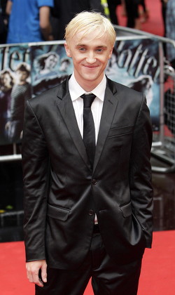 Actor Tom Felton Appears On Red Editorial Stock Photo - Stock Image ...