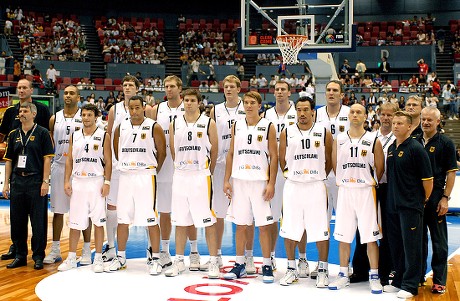 German National Basketball Team Prior Their Editorial Stock Photo ...