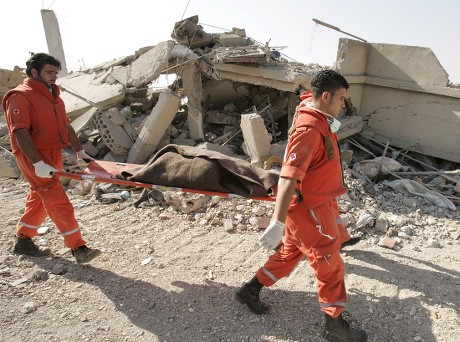 Members Lebanese Red Cross Civil Defense Editorial Stock Photo - Stock ...
