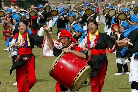 Okinawa Island Dancers Perform 51st Annual Editorial Stock Photo ...