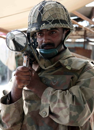 Pakistani Army Soldier Seen During Patrol Editorial Stock Photo - Stock ...