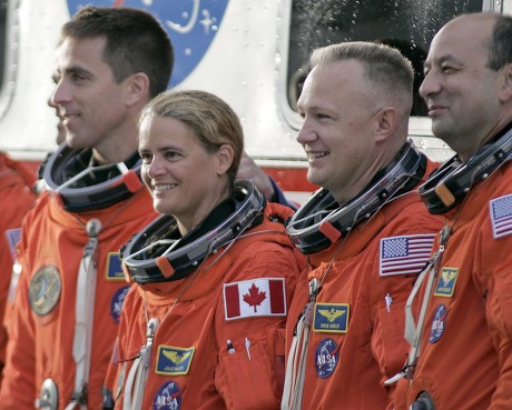 Space Shuttle Endeavour Sts127 Crew Members Editorial Stock Photo ...