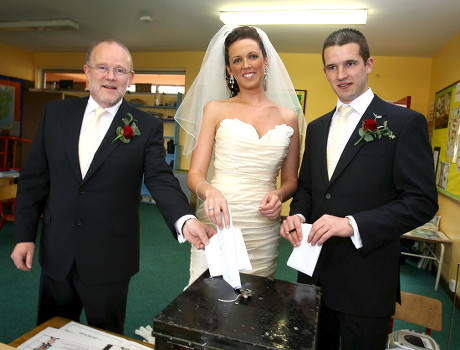 Bride Be Siobhan Denvir Her Father Editorial Stock Photo - Stock Image ...