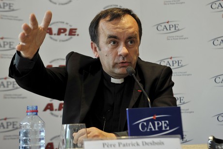 French Catholic Priest Patrick Desbois Makes Editorial Stock Photo ...