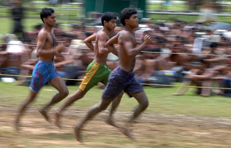Youth Run Through Mud Part Physical Editorial Stock Photo - Stock Image ...