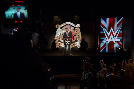 Michael Cole Speaks Wwe Press Conference Editorial Stock Photo - Stock ...