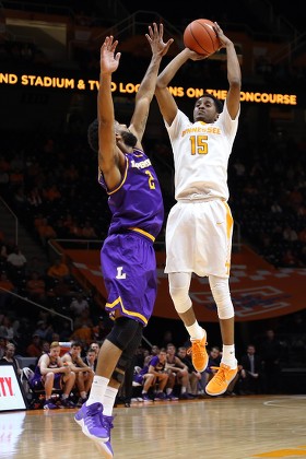 Tennessee Guard Detrick Mostella 15 Shoots Editorial Stock Photo ...