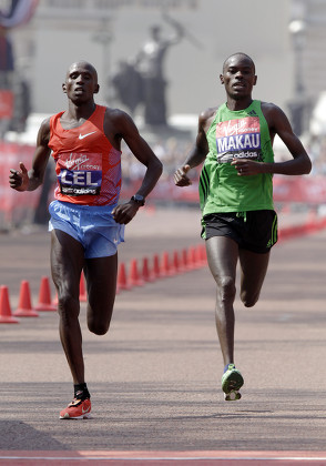 Kenyas Martin Lel L Finishes Second Editorial Stock Photo - Stock Image ...