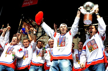 Reflection Trophy Shows Czech Hockey Player Editorial Stock Photo ...