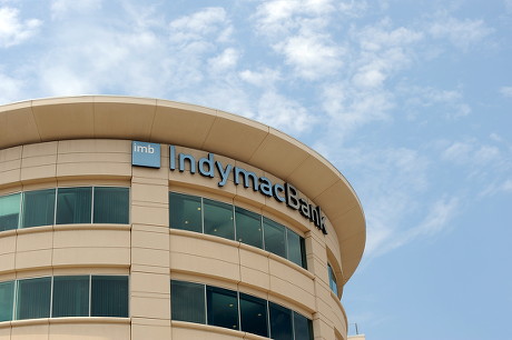 Logo On Indymac Bank Corporate Headquarters Editorial Stock Photo ...