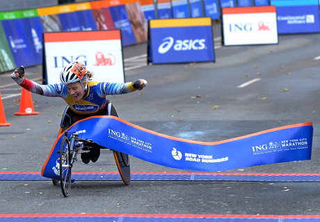 Edith Hunkeler Switzerland Wins Womens Wheelchair Editorial Stock Photo ...
