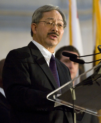 New San Francisco Mayor Edwin Lee Editorial Stock Photo - Stock Image ...