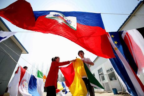 Flags Being Made Editorial Stock Photo - Stock Image | Shutterstock