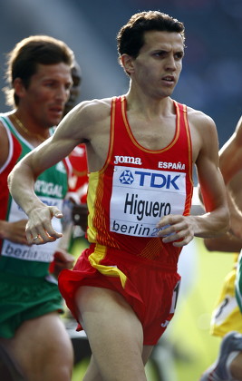 Spanish Juan Carlos Higuero Competes 1500m Editorial Stock Photo ...