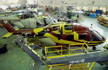 Advanced Light Helicopter Alh Assembly Shop Editorial Stock Photo ...