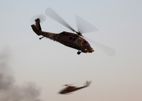 Israeli Air Foce Black Hawk Helicopter Editorial Stock Photo - Stock ...