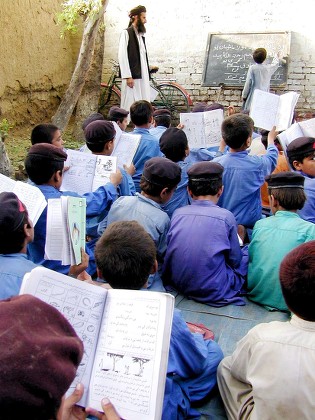 Afghan Refugee Children Attend Class School Editorial Stock Photo - Stock Image | Shutterstock