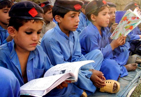 Afghan Refugee Children Attend Class School Editorial Stock Photo - Stock Image | Shutterstock