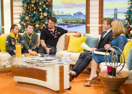 Steve Backshall Scouts Ben Shephard Kate Editorial Stock Photo - Stock ...