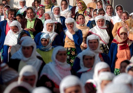 Bulgarian Pomak Women Ethnicbulgarian Islamic Faith Editorial Stock ...