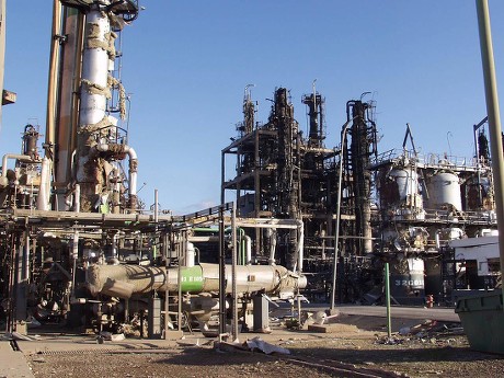 General View Showing Devastation Refinery Skikda Editorial Stock Photo ...