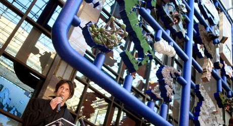 Czech Artist David Cerny Speaks During Editorial Stock Photo - Stock ...