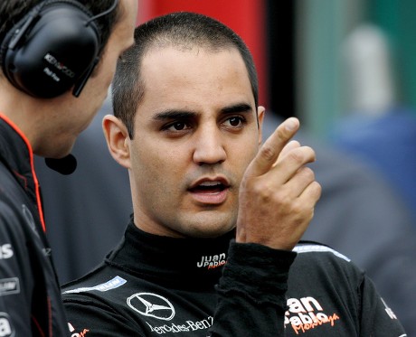 Columbian Formula One Driver Juan Pablo Editorial Stock Photo - Stock ...