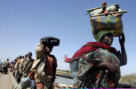 Chadian Refugees Return Ndjamena By Ngueti Editorial Stock Photo ...