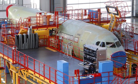 Airbus A320 Assembled Tianjin China 23 Editorial Stock Photo - Stock ...