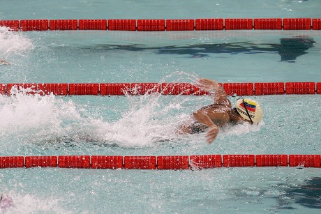 Maria Rodriguez Venezuela Swims Womens 50m Editorial Stock Photo ...