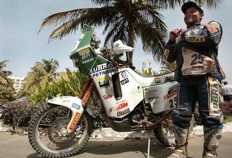 Brazilian Motorcycle Rider Jean De Azevedo Editorial Stock Photo ...