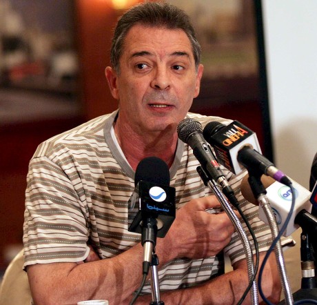 Egyptian Actor Mahmoud Hmeda Speaks During Editorial Stock Photo ...