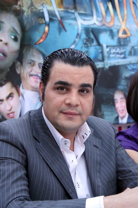 Egyptian Actor Magdy Kamel Poses Photographers Editorial Stock Photo ...
